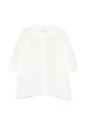 TELA Button-up Textured Shirt