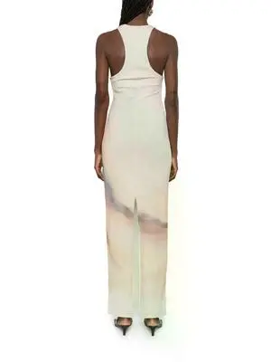 Nanushka Racerback Maxi Dress - Neutrals