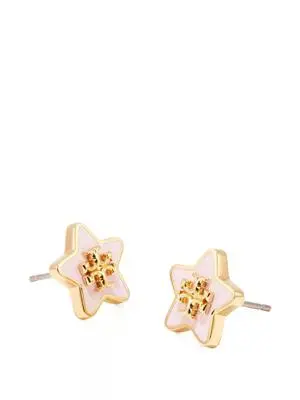 Tory Burch Forget Me Not Enamel Stud Earrings