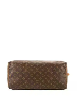 LOUIS VUITTON 40 Speedy Monogram Canvas Tote Bag