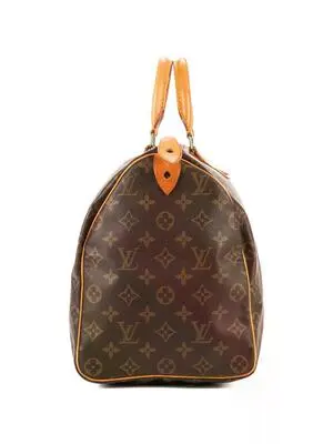 LOUIS VUITTON 40 Speedy Monogram Canvas Tote Bag