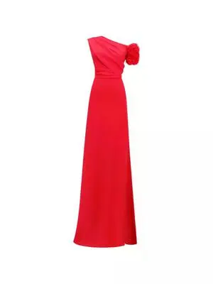 GEMY MAALOUF One-shoulder Gown With Ruffle Detail