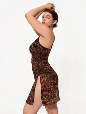POPILUSH Shapewear Ruched Convertible One-piece Swimsuit