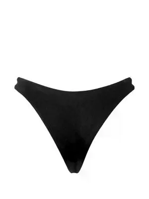 Agua Bendita Avy High-rise Bikini Bottom - Black