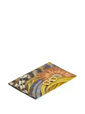 FERRAGAMO Gancini Credit Card Holder - Yellow