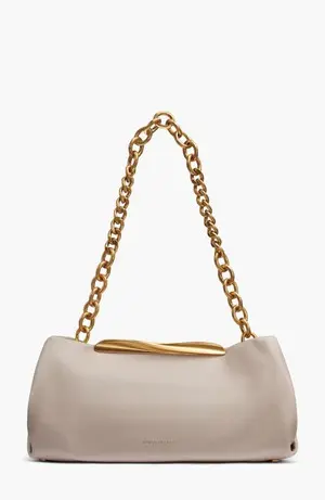 Donna Karan New York Poplin Clutch Bag - Sand
