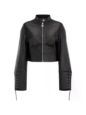 Blumarine Leather Outerwear For Women