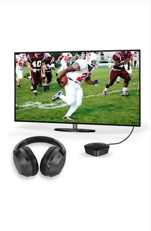 MEE AUDIO T1cma3d Matrix Cinema 3d Tv Headphones + Connect Transmitter Bundle