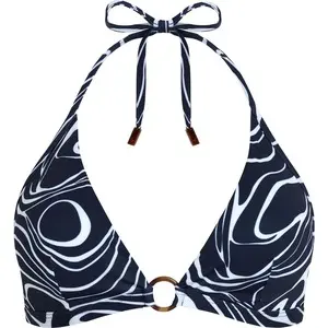 Vilebrequin Halter Bikini Top - Navy