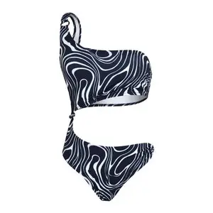 Vilebrequin Asymmetrical One-piece Swimsuit - Navy