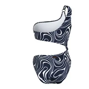 Vilebrequin Asymmetrical One-piece Swimsuit - Navy