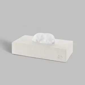 TOGAS Airy Tissue Box - White