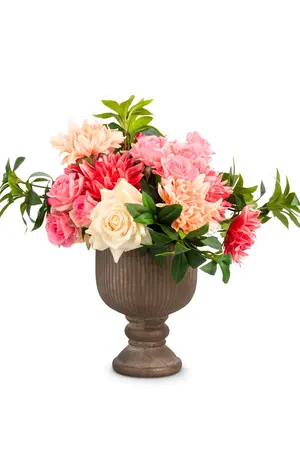 COCOBELLA Arabella Realtouch Botanical Centerpiece - Pink