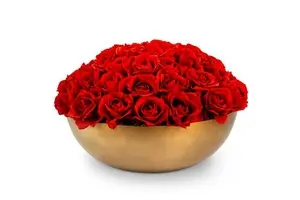COCOBELLA Valentina Realtouch Rose Arrangement - Ruby