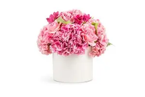 COCOBELLA Amour Realtouch Mixed Floral Arrangement - Pink