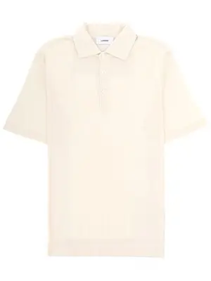 LARDINI Cotton Polo - Ivory
