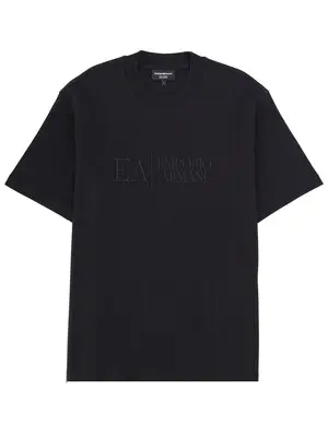 Emporio Armani T-shirt With Icon Embroidery