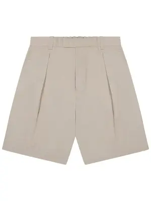 LOW BRAND Cotton Shorts - Beige