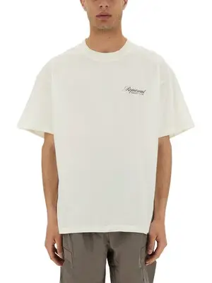 REPRESENT Owners Club Script" T-shirt - White