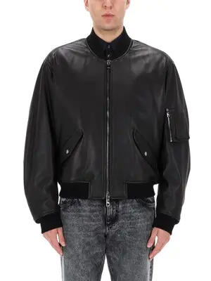 Dolce & Gabbana Leather Jacket