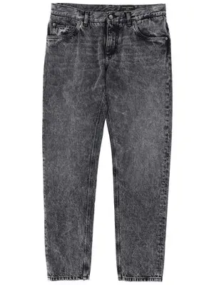 Dolce & Gabbana Jeans In Denim - Black