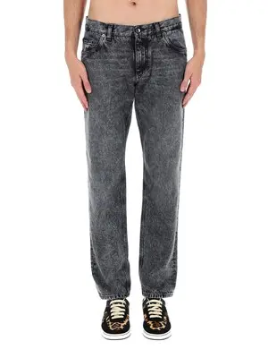 Dolce & Gabbana Jeans In Denim - Black