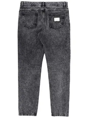 Dolce & Gabbana Jeans In Denim - Black