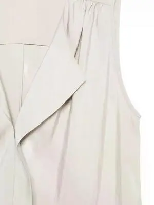 Giorgio Armani Shawl Tassel Midi Dress