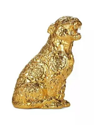 Versace Metallic-finish Cheetah Sculpture - Gold