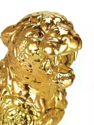 Versace Metallic-finish Cheetah Sculpture