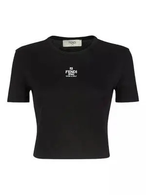 Fendi Slim Fit T-shirts For Women