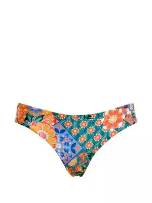 Agua Bendita Audrey Bikini Bottom - Green