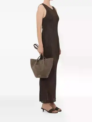 Loulou De Saison Icaria Ribbed Maxi Dress