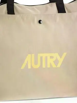 AUTRY Logo-print Tote Bag - Neutrals