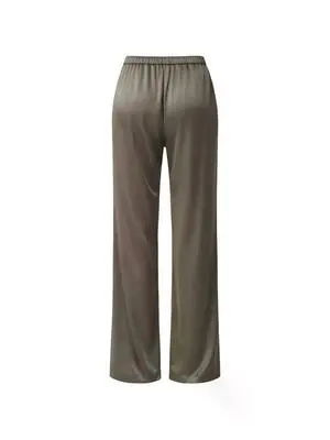 REFORMATION Olina Silk Trousers