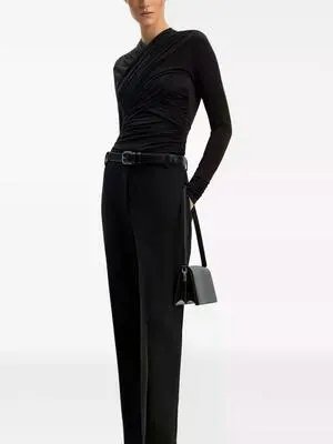 12 STOREEZ Draped Ruched Top
