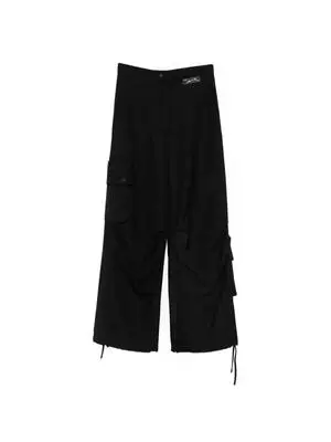 Erika Cavallini Button-fastening Cargo Pants