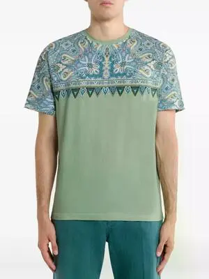Etro Paisley-print Shirt - Green