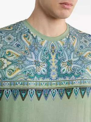 Etro Paisley-print Shirt - Green