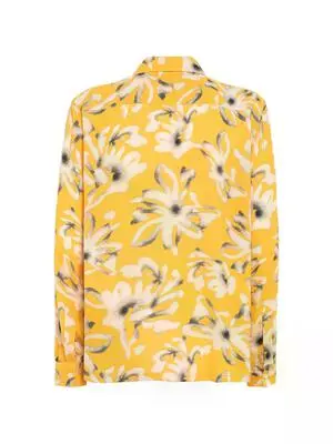 LANEUS Floral-pattern Shirt