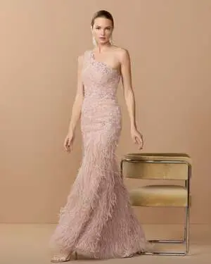 MAC DUGGAL COLLECTION Embellished Lace Gown