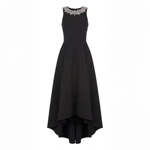 Mac Duggal Embellished High-low Gown - Black