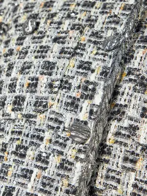 LIBEROWE Diya Metallic Tweed Blazer