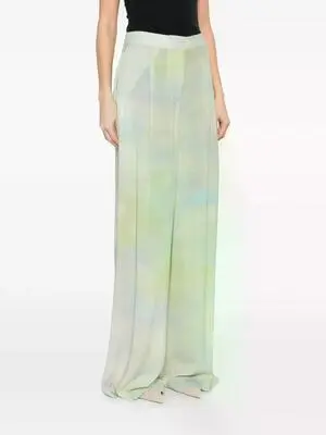 MVP WARDROBE Tie-dye Flared Trousers