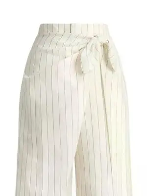 Ralph Lauren Rennie Striped Trousers - Neutrals