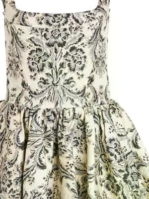 Alice + Olivia Guinevere Floral Mini Dress