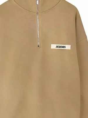 Jacquemus Zip-neck Sweatshirt