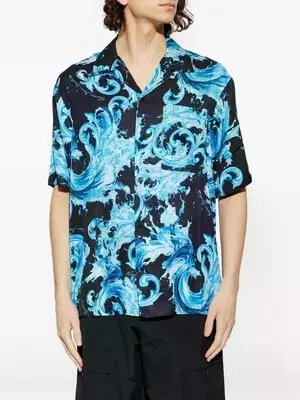 Versace Barocco Print Pocket Shirt