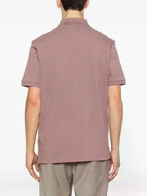 BOSS Buttoned Polo Shirt - Pink