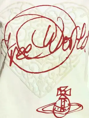 VIVIENNE WESTWOOD Embroidered T-shirt